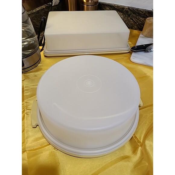 Tupperware | Kitchen | Vintage Tupperware Holder Carrier Inch With Lid ...